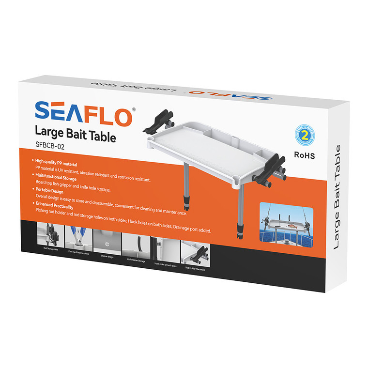 SEAFLO Large Bait Table - Seaflo Direct
