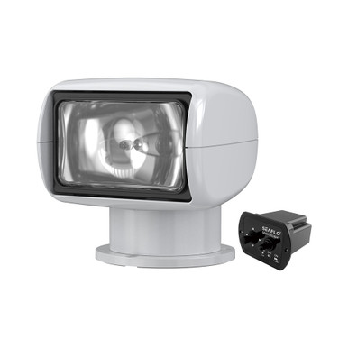 SEAFLO 01 Series 360° Rotating 12V DC Remote Control Halogen Boat ...
