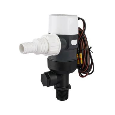 COMMODORE 1100 GPH Short Straight Livewell/Baitwell Pump