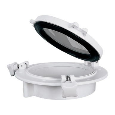 SEAFLO 8.5" Round Porthole/Port Light Window with ABS Plastic ...