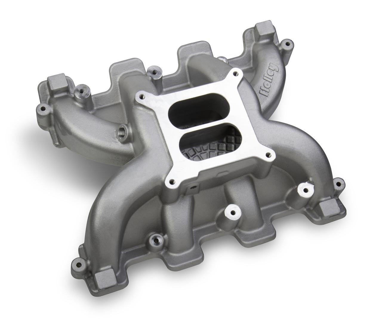 Holley 300-130 Dual Plane LS Carburetor intake - Cathedral Port LS1/2/6 ...