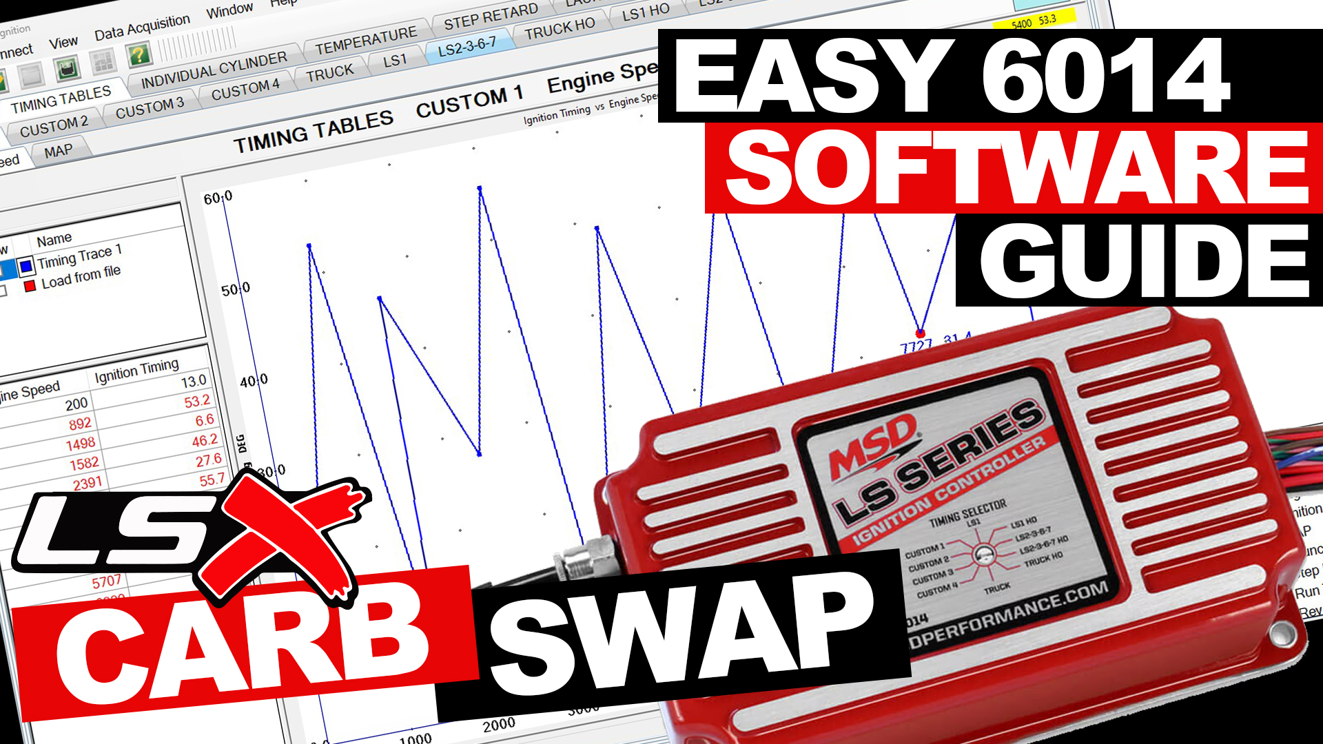 New Video – Carbureted LSX Engine Feature - Scram Speed