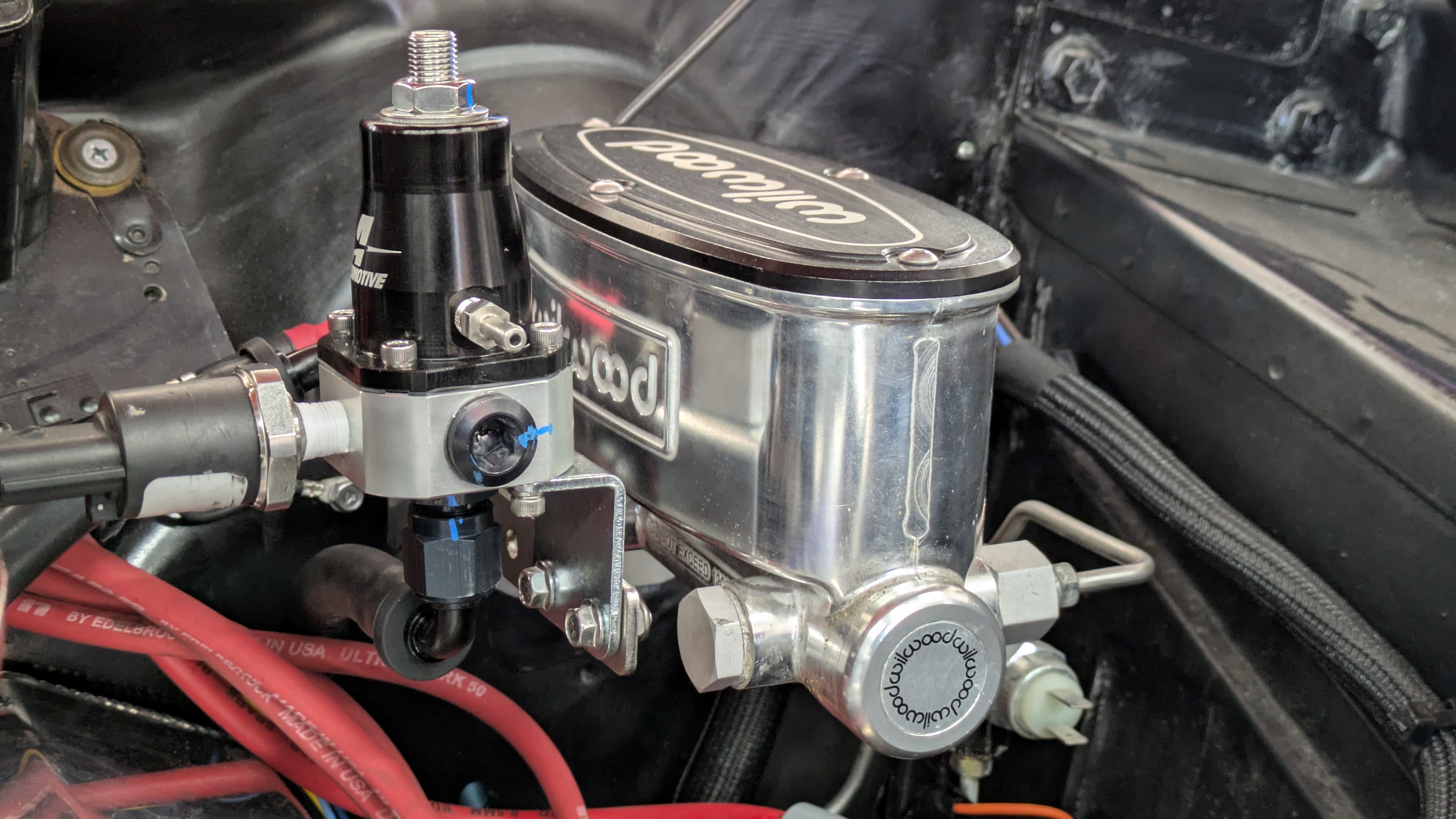 New Fuel Pressure Regulator Mounting Kit - Scram Speed