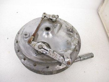 Honda CB CL SL 350 Front Wheel Hub and Dual Leading Shoe Brake Plate ...