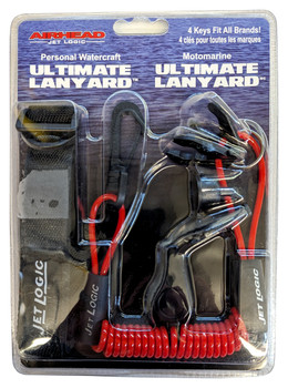 PWC Personal Water Craft Ultimate Lanyard Red Black - cyclesrus.net