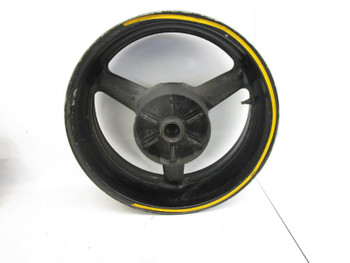 02 Yamaha YZF R1 Rear Wheel Rim 17x6" 5PW-25338-01-33 2002 - cyclesrus.net