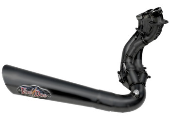 Voodoo Black Sidewinder Slash Exhaust System VSESSBUSAJ9B for Hayabusa ...