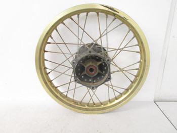 83 Kawasaki KX 125 B2 Rear Wheel Rim Gold Anodized 1983 - cyclesrus.net