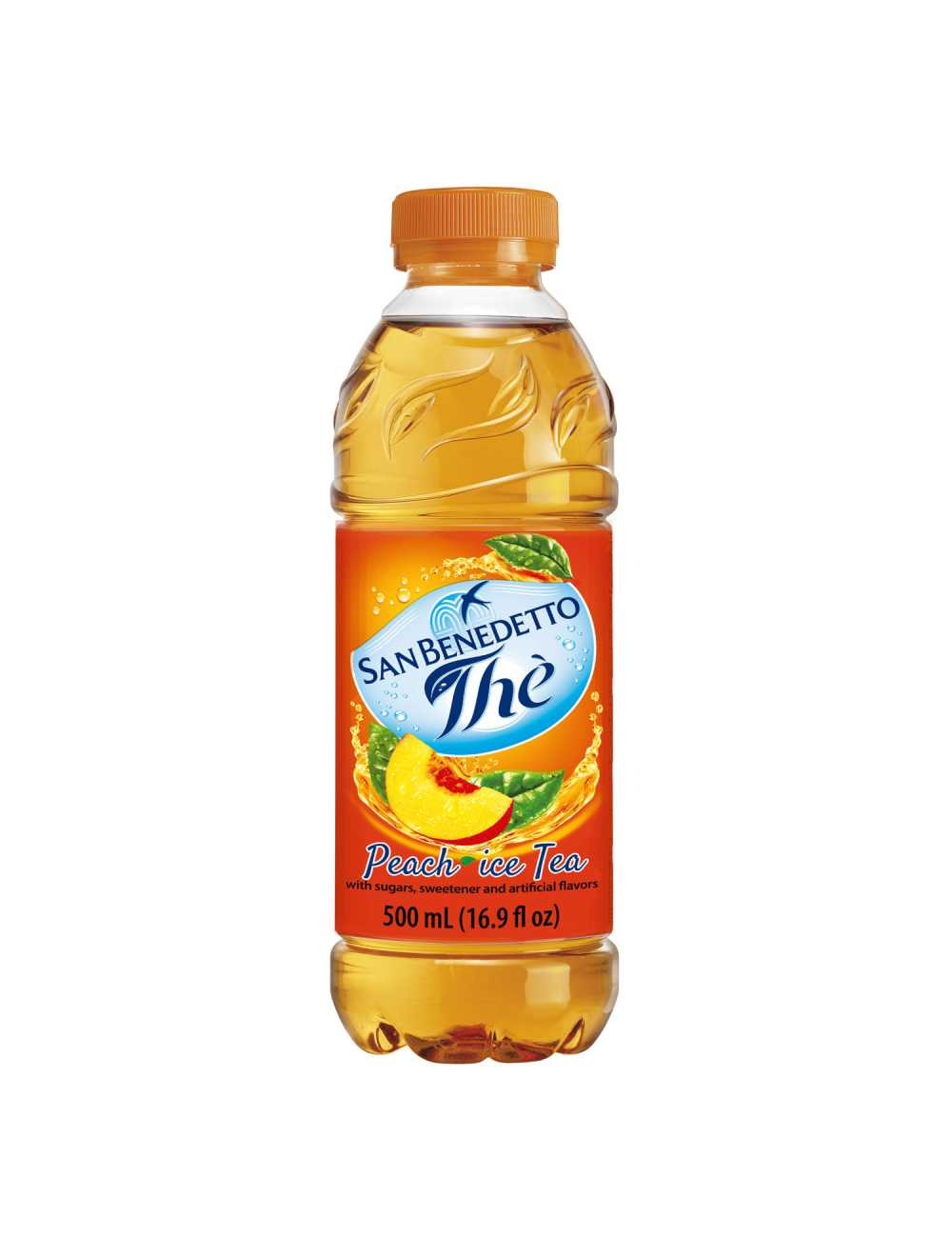 Peach Iced Tea, San Benedetto, Italy, 16.9 fl oz (500ml) - Noi Italian ...