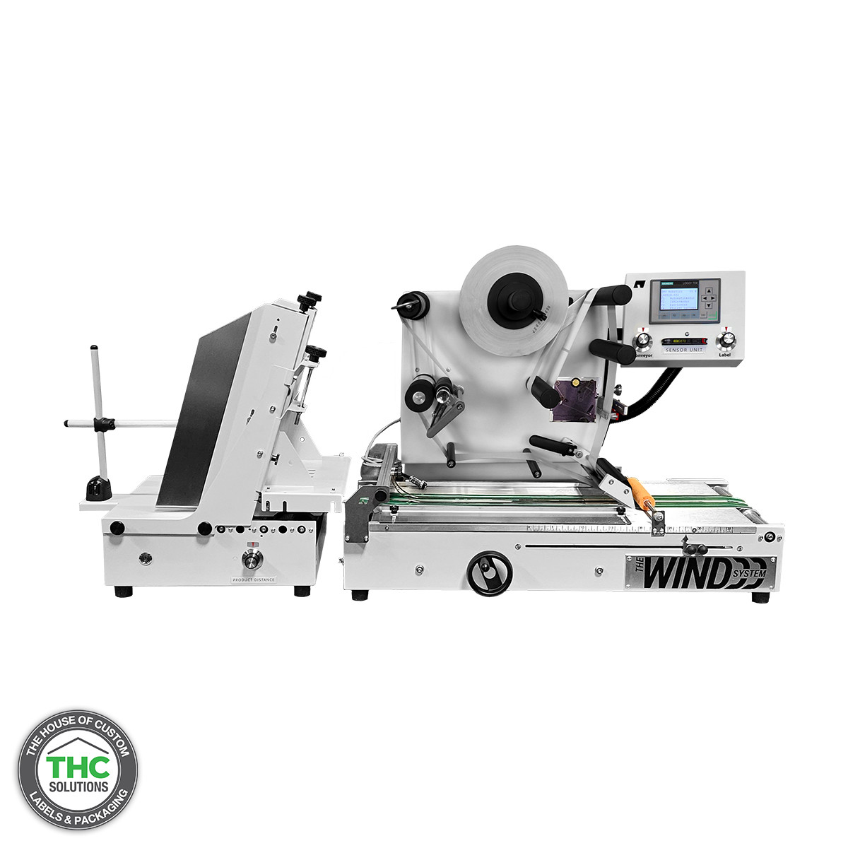 THC Wind 2.0 Label Applicator with Hopper