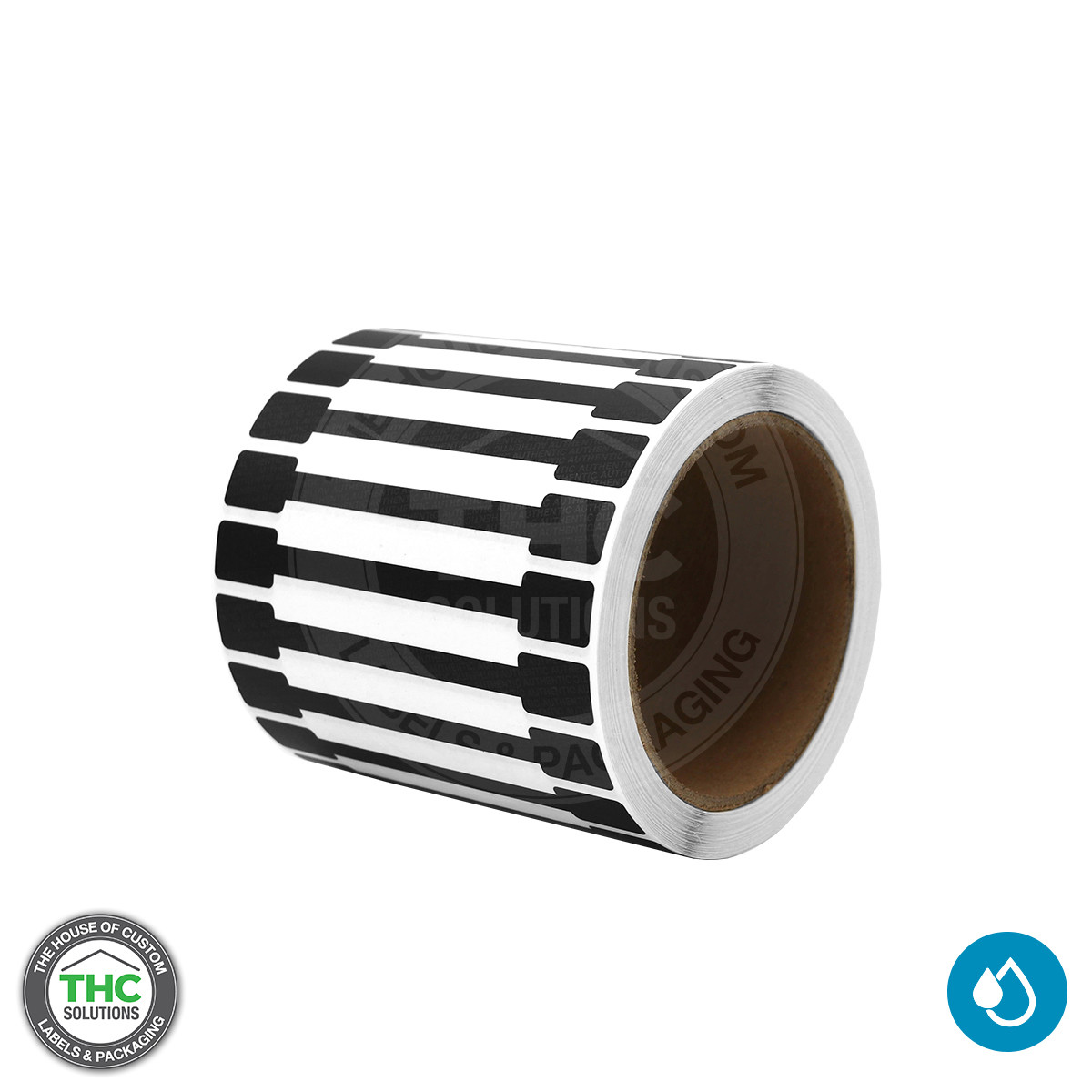 Generic "Authentic" Tamper Evident Void Labels - 4" X 0.5"