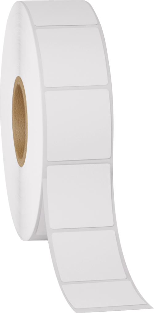 2" X 2" Blank Thermal Transfer Label (3" Core)