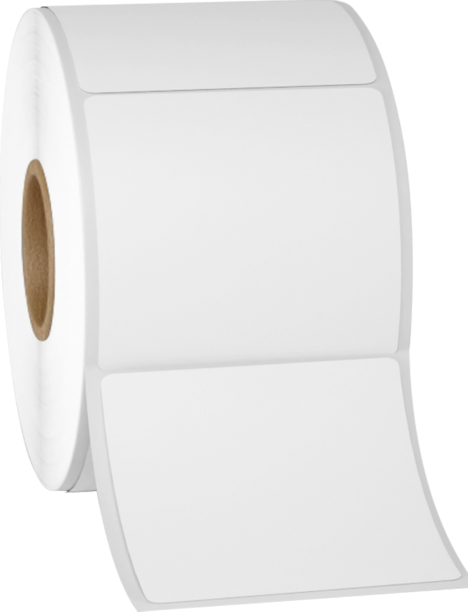 4" X 4" Blank Direct Thermal Label (3" Core)
