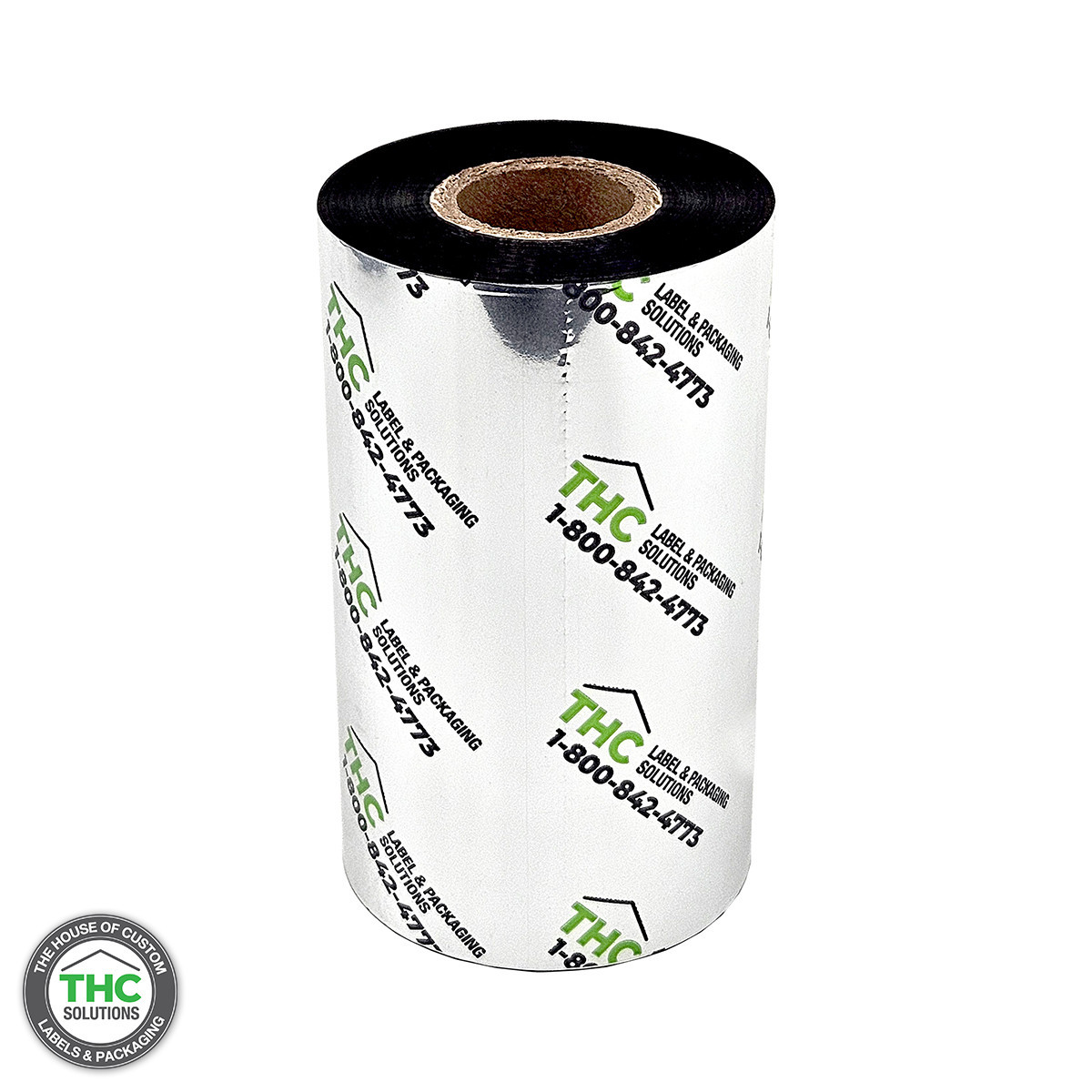 All Purpose 4" Ink Ribbon Black (Case of 12 Rolls)