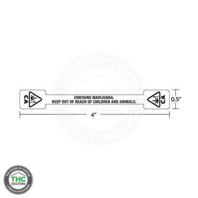 California Cannabis Warning Label