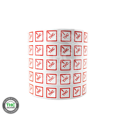 Colorado THC Medical Symbol, 0.75" x 0.75" (Qty 1,000 Per Roll)