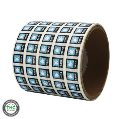 Oregon Hemp Universal Symbol, 0.5" x 0.36" (Qty 1,000 Per Roll)