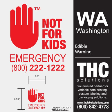 Washington Not For Kids Symbol Free Printable Download