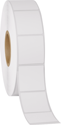 2" X 2" Blank Thermal Transfer Label (3" Core)