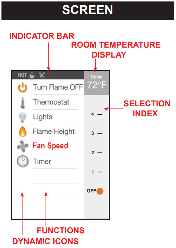 RC400 IntelliFire™ Touch Remote Control System | Majestic | Heat & Glo ...