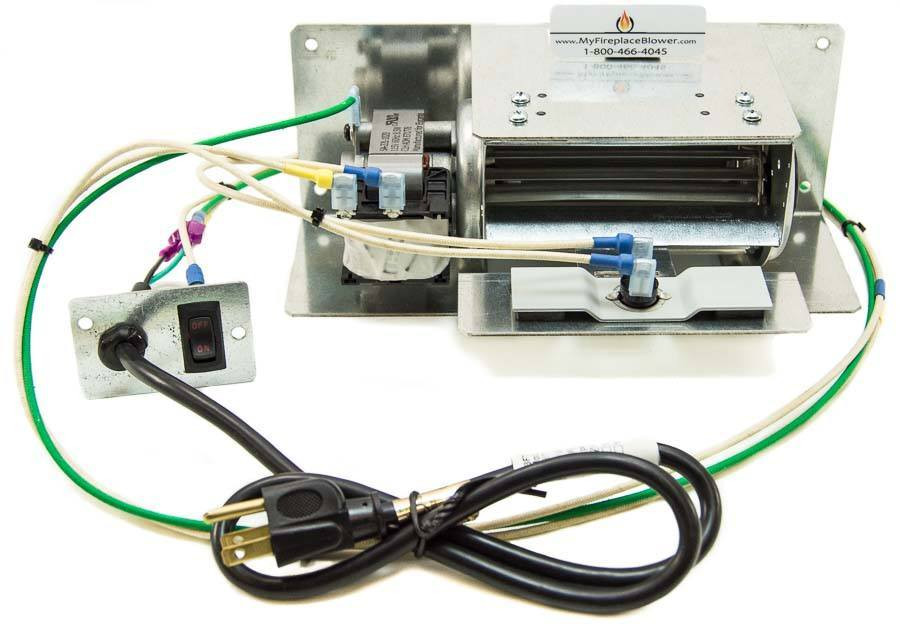 Wall Mounted Fireplace Blower Fan Variable Speed Control - Rheostat