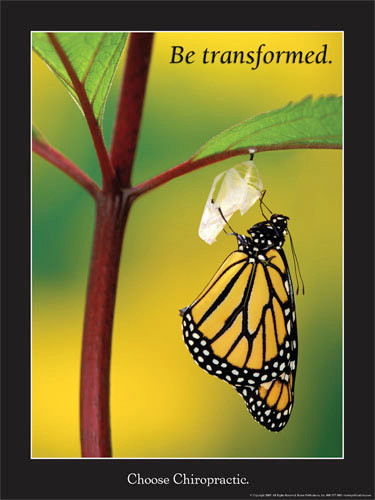 Be Transformed Poster - Clinical Charts and Supplies