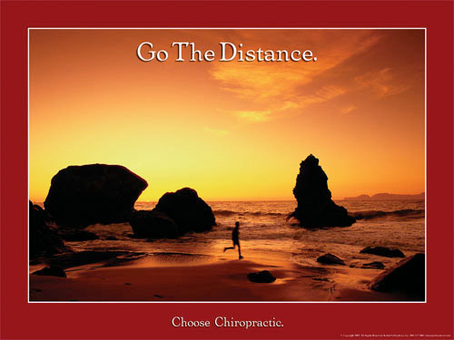 Go The Distance Poster - Clinical Charts and Supplies