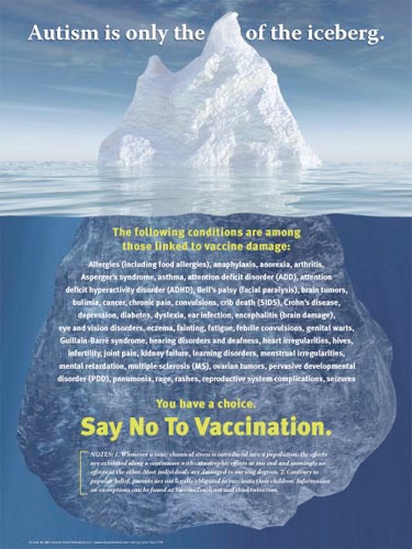 Autism is Only the Tip of the Iceberg - Clinical Charts and Supplies