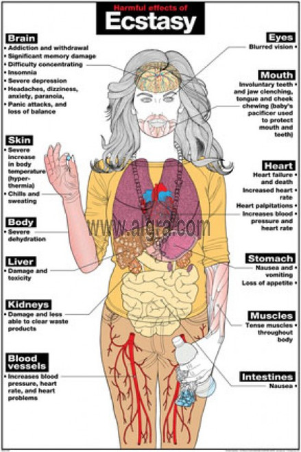 Ecstasy Poster - Clinical Charts and Supplies