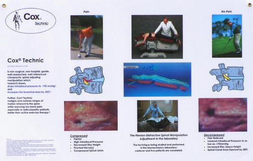 Cox Technique Poster - Clinical Charts and Supplies
