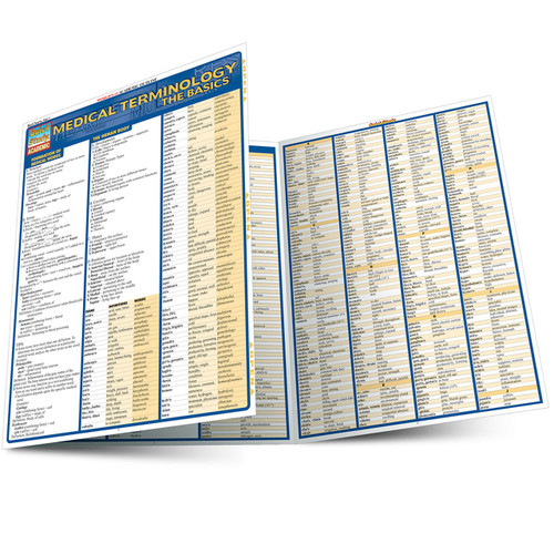 Medical Terminology Chart, Basics - Clinical Charts and Supplies