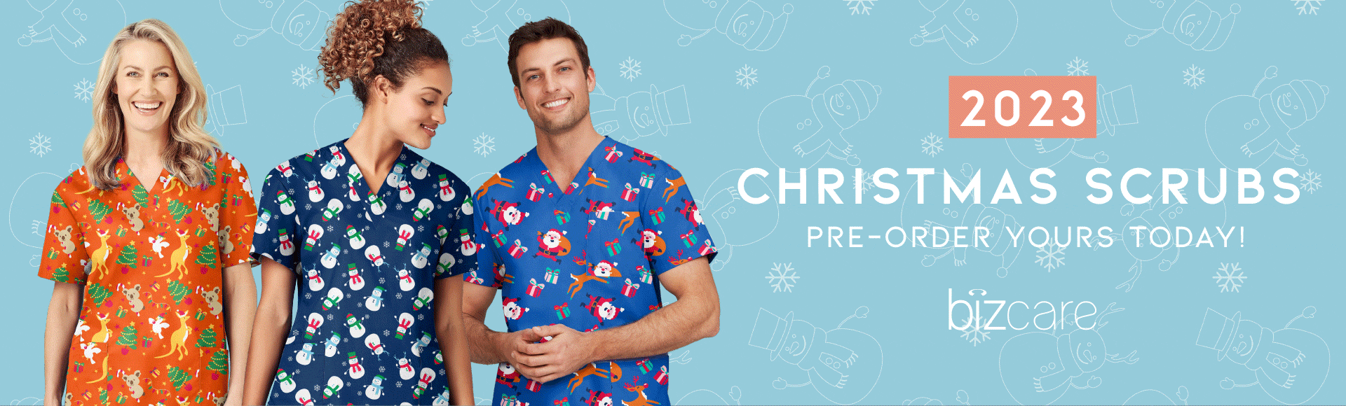 Spread Holiday Cheer with Our Festive Christmas Scrubs - DNC Workwear ...