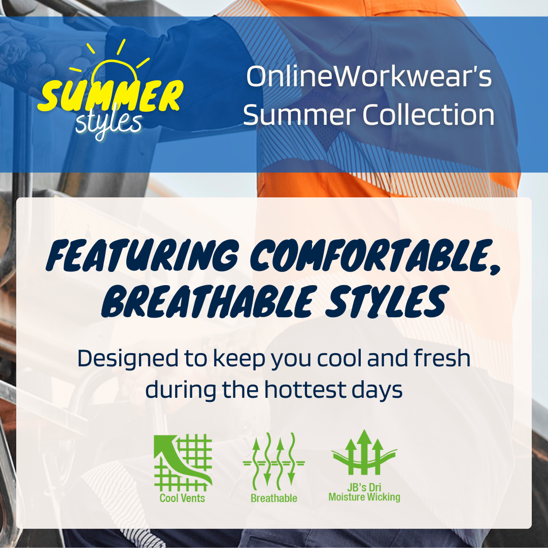 Stay Cool and Stylish with Our Summer Workwear Collection! ☀️ - DNC Workwear 2u - Australian ...