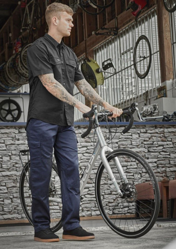 ZW001S - Mens Midweight Drill Cargo Pant (Stout)