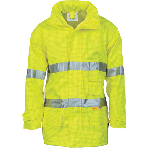 3875 - HiVis Breathable Anti-Static Jacket with 3M R/Tape