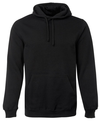 3FH JB'S FLEECY HOOD BLACK LARGER SIZES