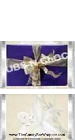 Mini White Blank Candy Wrappers | The Candy Bar Wrapper
