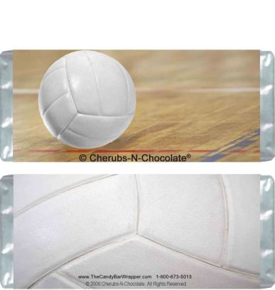 Volleyball Rules Candy Bar Wrappers | The Candy Bar Wrapper