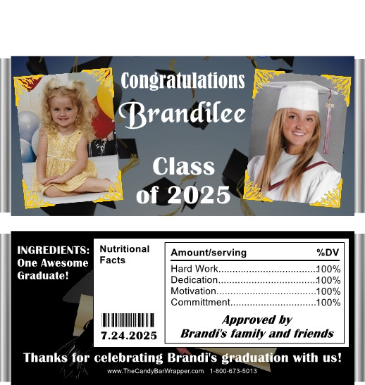 Graduation Candy Bar Wrappers | The Candy Bar Wrapper