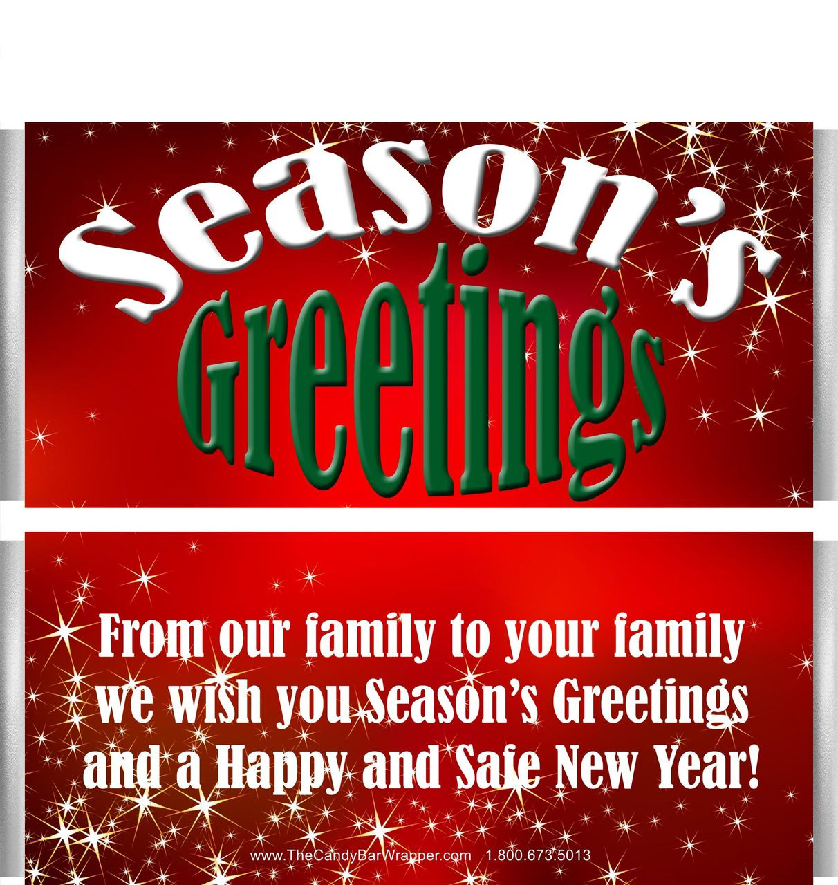 Christmas Tree Candy Bar Wrappers | The Candy Bar Wrapper