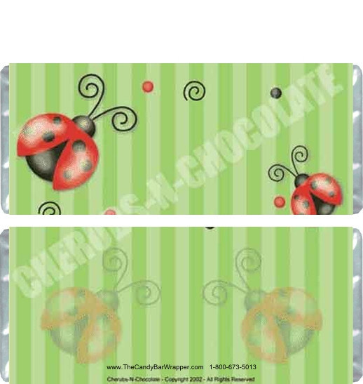 Lady Bug Candy Wrappers | The Candy Bar Wrapper