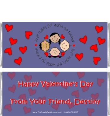 Valentine Candy Bar Wrappers | The Candy Bar Wrapper