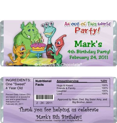 Alien Candy Bars