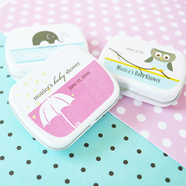 Damask Personalized Mint Tins | The Candy Bar Wrapper