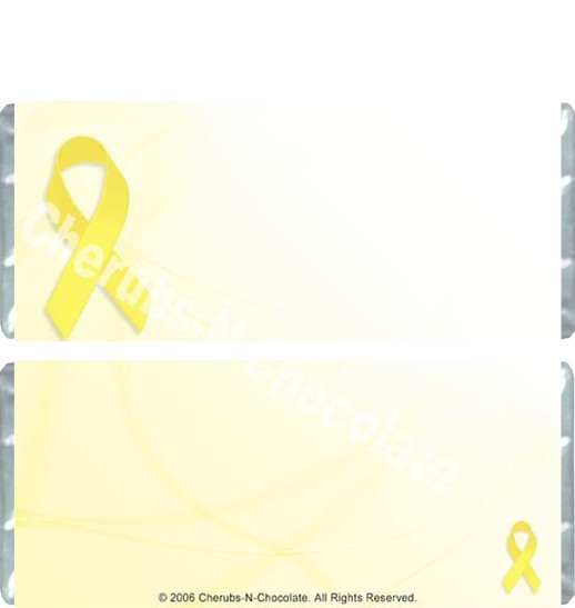 Yellow Candy Bar Wrappers as Party Favors | The Candy Bar Wrapper