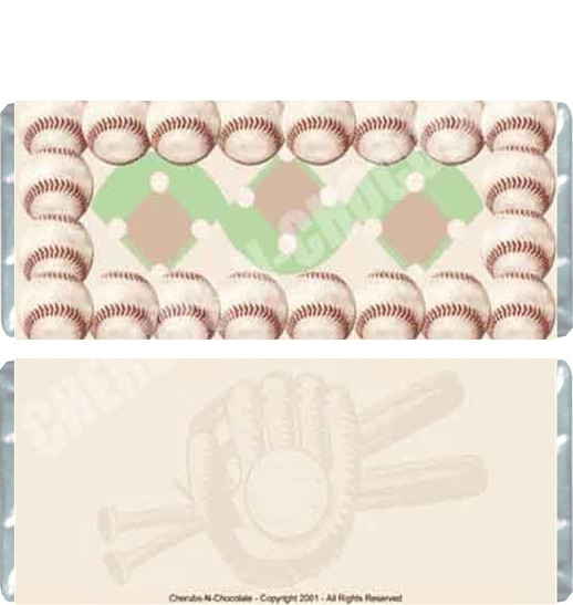 Baseball Candy Wrappers | The Candy Bar Wrapper