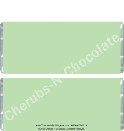 Green Candy Bar Wrappers as Party Favors | The Candy Bar Wrapper