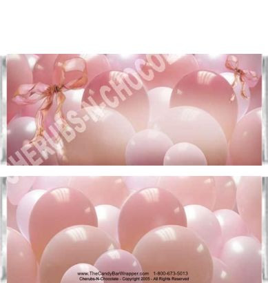 Pink Chocolate Candy Wrappers | The Candy Bar Wrapper