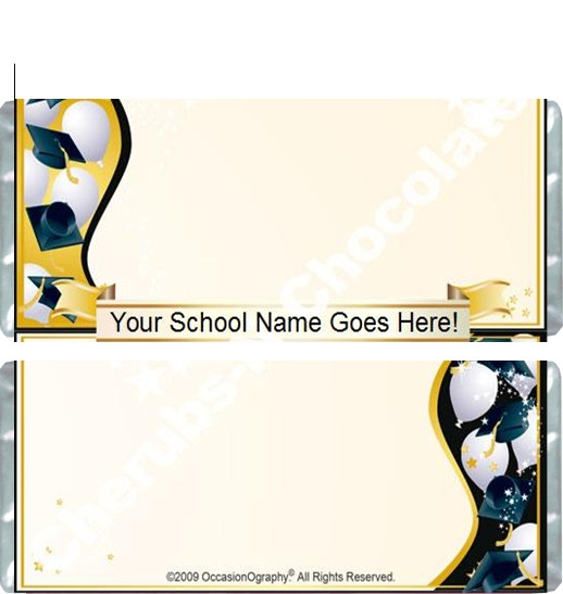 Graduation Candy Bar Wrappers - The Perfect Graduation Party Favors