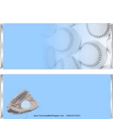 Baseball Candy Wrappers | The Candy Bar Wrapper